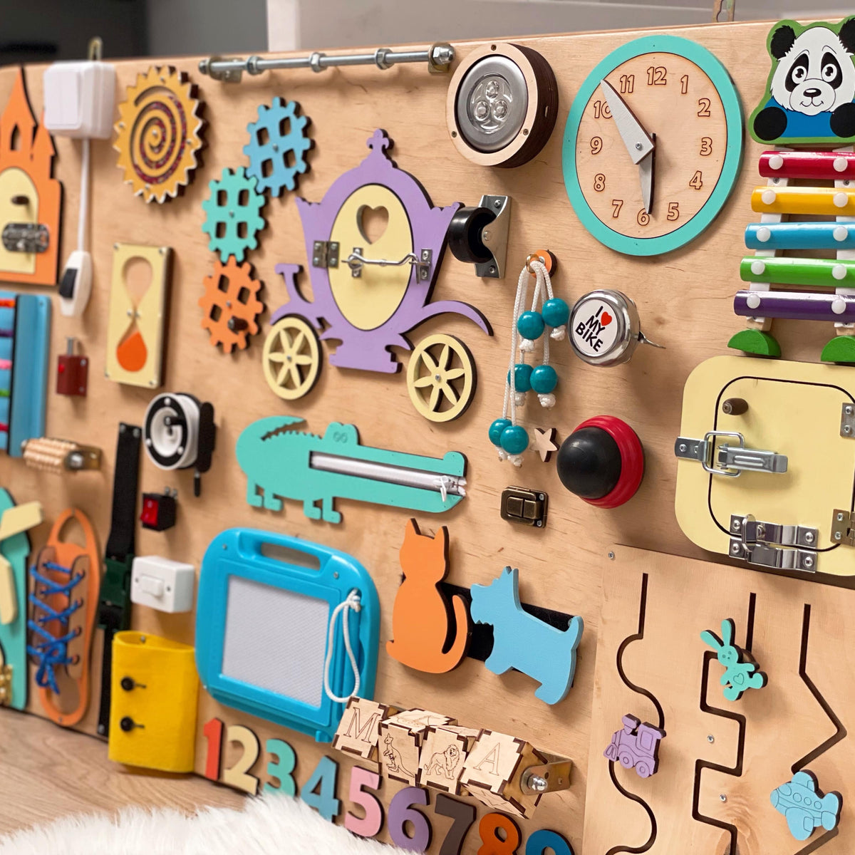 Busy Board XL - Educational Toy for Kids – Smart Baby Board